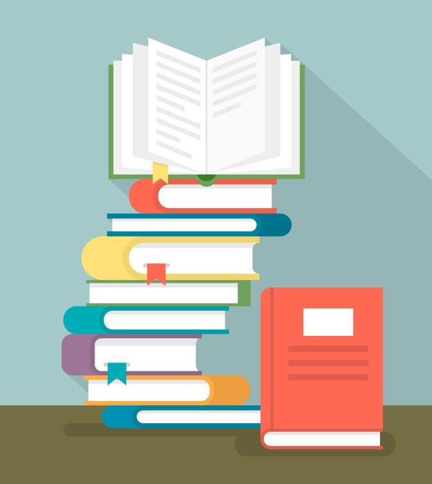 Textbook Vector Art, Icons, and Graphics for Free Download