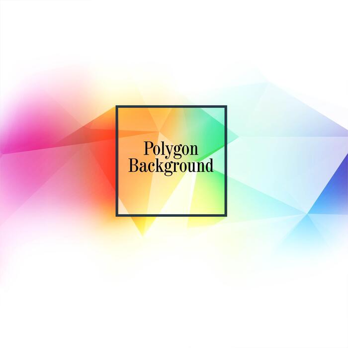 Colorful Polygon Background Vector Art, Icons, and Graphics for Free ...