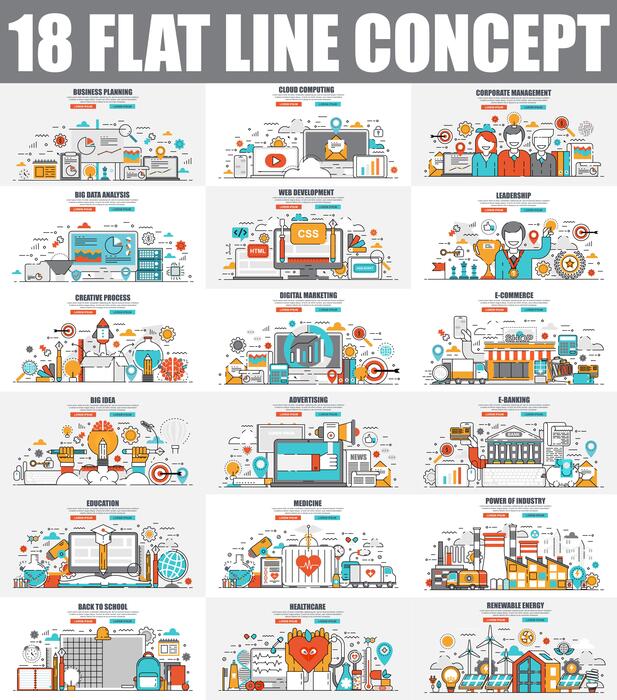 Web Development Banner Vector Art, Icons, and Graphics for Free Download