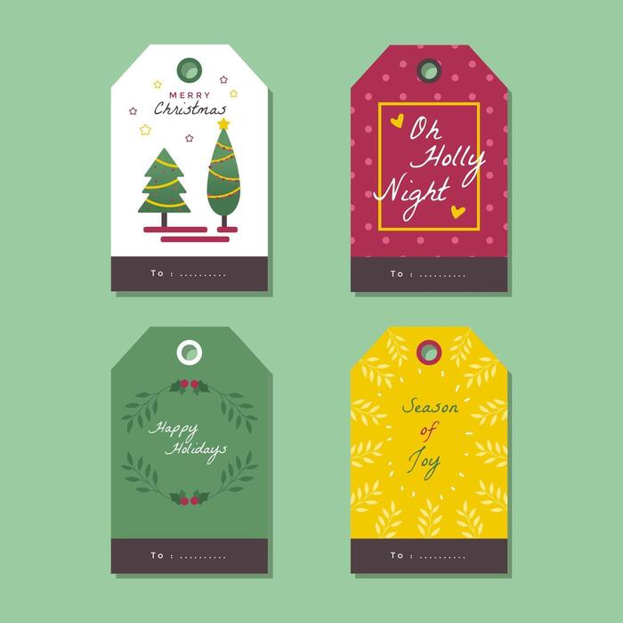 Gift Tag Vector Art, Icons, and Graphics for Free Download
