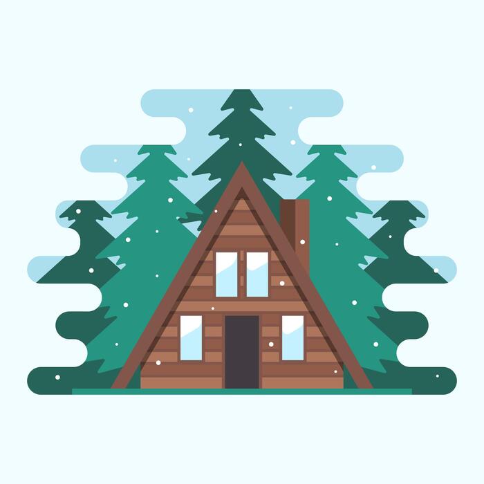 Log Cabin Vector Art, Icons, and Graphics for Free Download