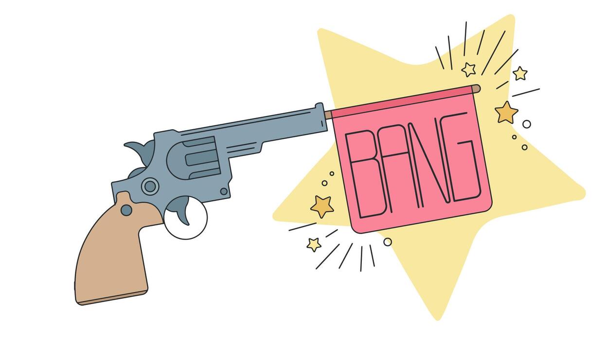 Bang Gun Vector Art, Icons, and Graphics for Free Download