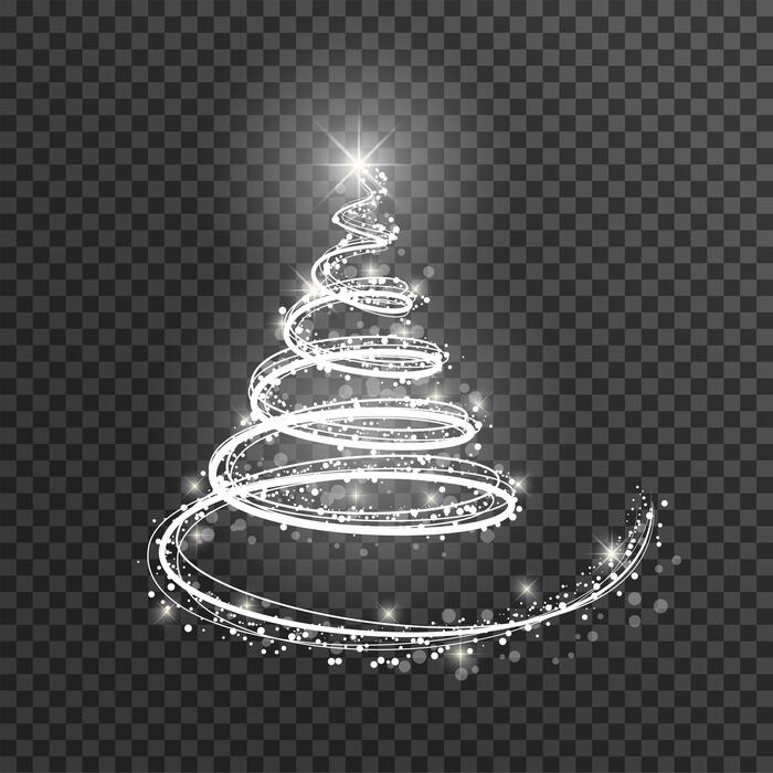Abstract Christmas Tree Vector Art, Icons, and Graphics for Free Download