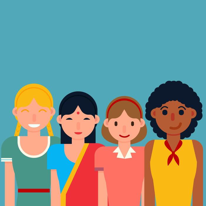 Multicultural Vector Art, Icons, and Graphics for Free Download