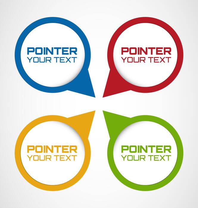 Arrow Text Box Vector Art, Icons, and Graphics for Free Download