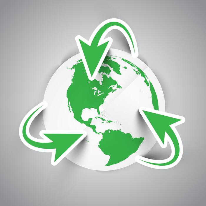 Recycle Planet Vector Art, Icons, and Graphics for Free Download