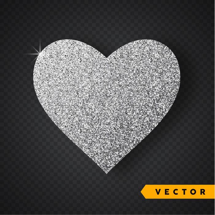 Silver Glitter Vector Art, Icons, and Graphics for Free Download
