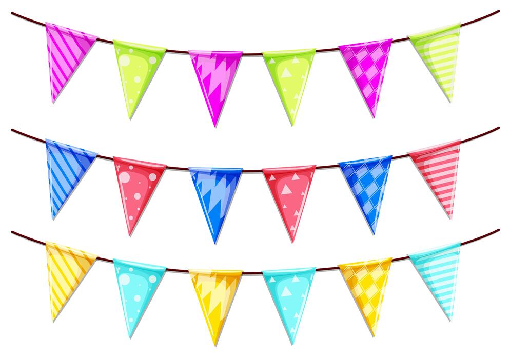 Triangle Flag Vector Art, Icons, and Graphics for Free Download