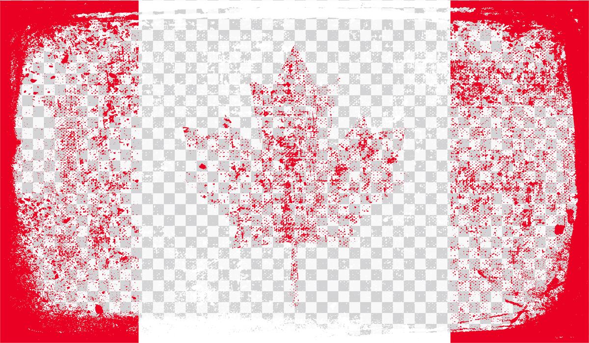 Distressed Canadian Flag Vector Art, Icons, and Graphics for Free Download