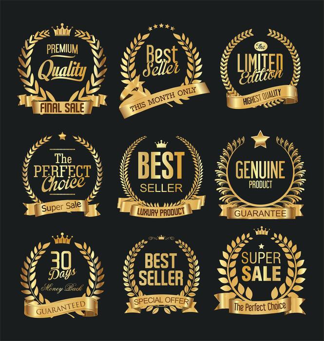 Gold Elements Vector Art, Icons, and Graphics for Free Download
