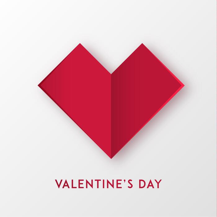 Origami Heart Vector Art, Icons, and Graphics for Free Download