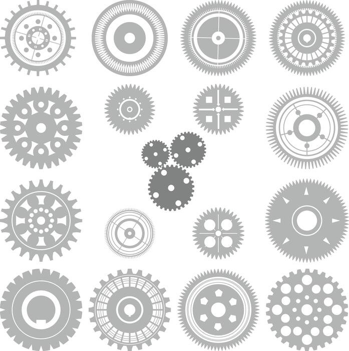 Gear Template Vector Art, Icons, and Graphics for Free Download