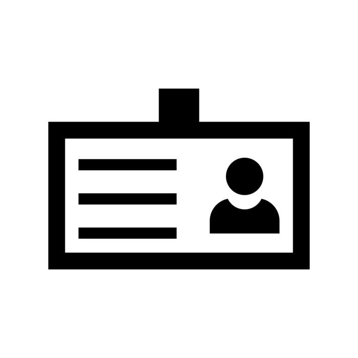 Id Card Icon Vector Art, Icons, and Graphics for Free Download