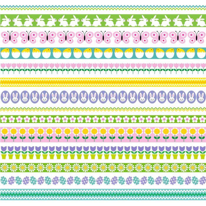 Easter Border Vector Art, Icons, and Graphics for Free Download