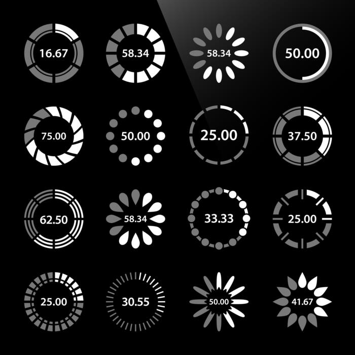 Progress Circle Vector Art, Icons, and Graphics for Free Download