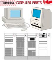 Old Computer Vector Art, Icons, and Graphics for Free Download