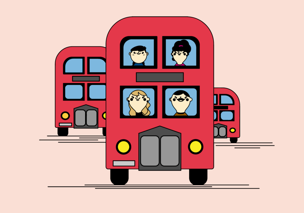 Red Bus Vector Art, Icons, and Graphics for Free Download