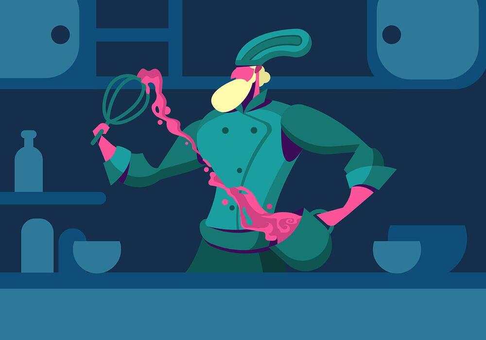 Iron Chef Vector Art, Icons, and Graphics for Free Download