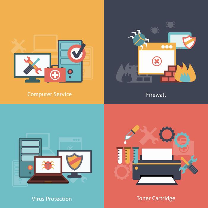 Computer Repair Vector Art, Icons, and Graphics for Free Download