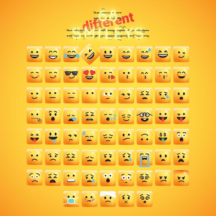 Smiley Face Emoji Vector Art, Icons, and Graphics for Free Download