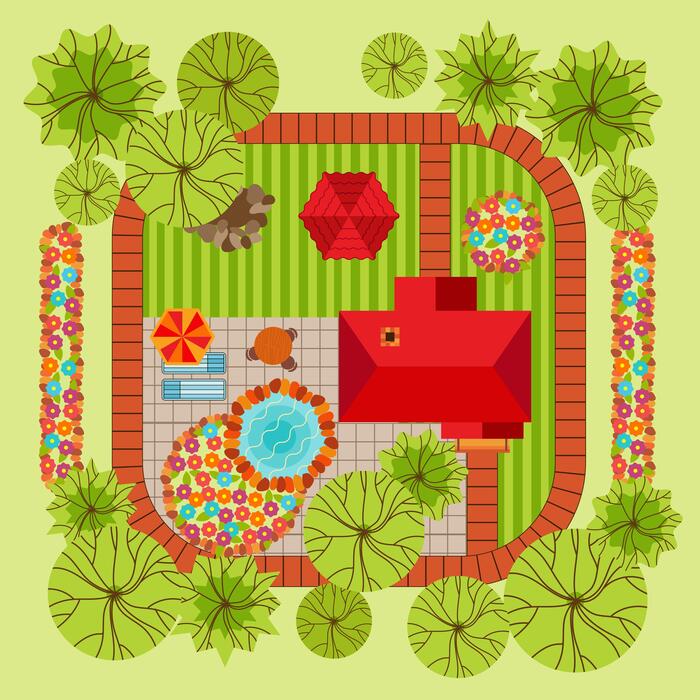 Architectural Landscape Vector Art, Icons, and Graphics for Free Download