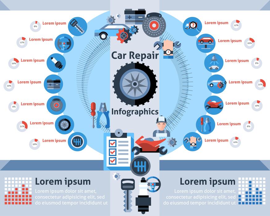 Car Infographic Vector Art, Icons, and Graphics for Free Download