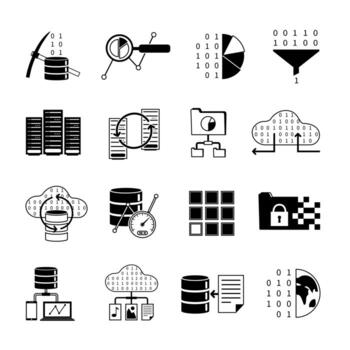 Data Icon Vector Art, Icons, and Graphics for Free Download