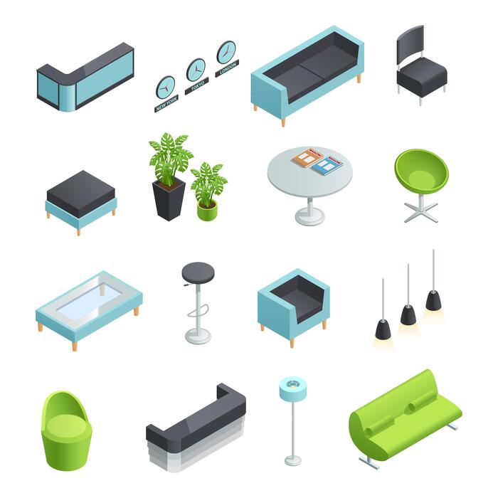 Interior Design Icons Vector Art, Icons, and Graphics for Free Download