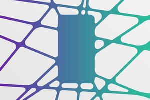 Abstract gradient geometric background. Simple shapes with trendy ...