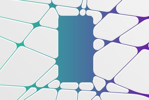 Abstract gradient geometric background. Simple shapes with trendy ...