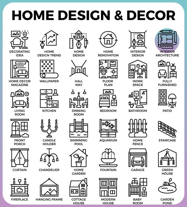 Home Decor Icon Vector Art, Icons, and Graphics for Free Download