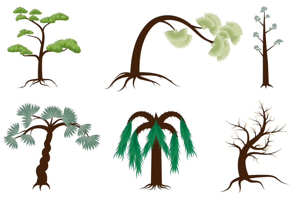 Weeping Willow Vector Art, Icons, and Graphics for Free Download