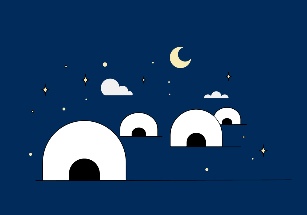 Igloo House Vector Art, Icons, and Graphics for Free Download