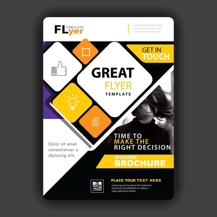 Professional Flyer Vector Art, Icons, and Graphics for Free Download