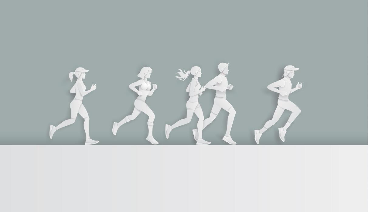 Woman Running Silhouette Vector Art, Icons, and Graphics for Free Download