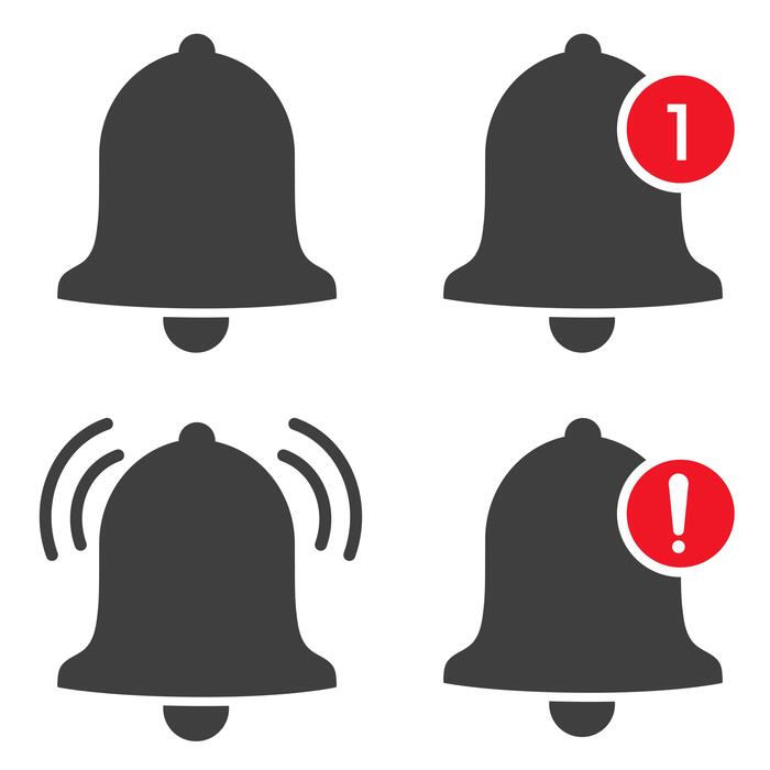 Notification Icon Vector Art, Icons, and Graphics for Free Download
