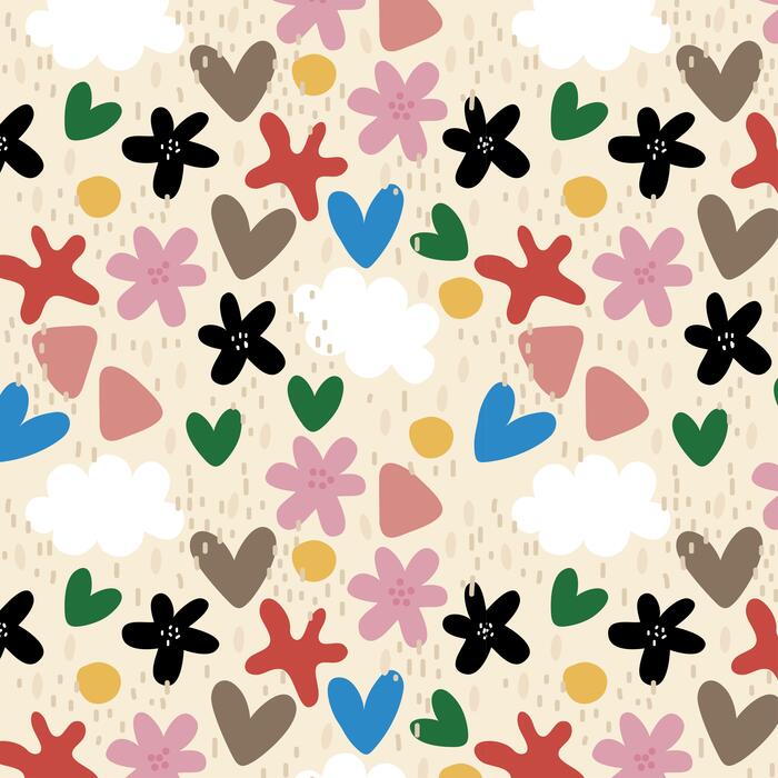 Pink Floral Pattern Vector Art, Icons, and Graphics for Free Download