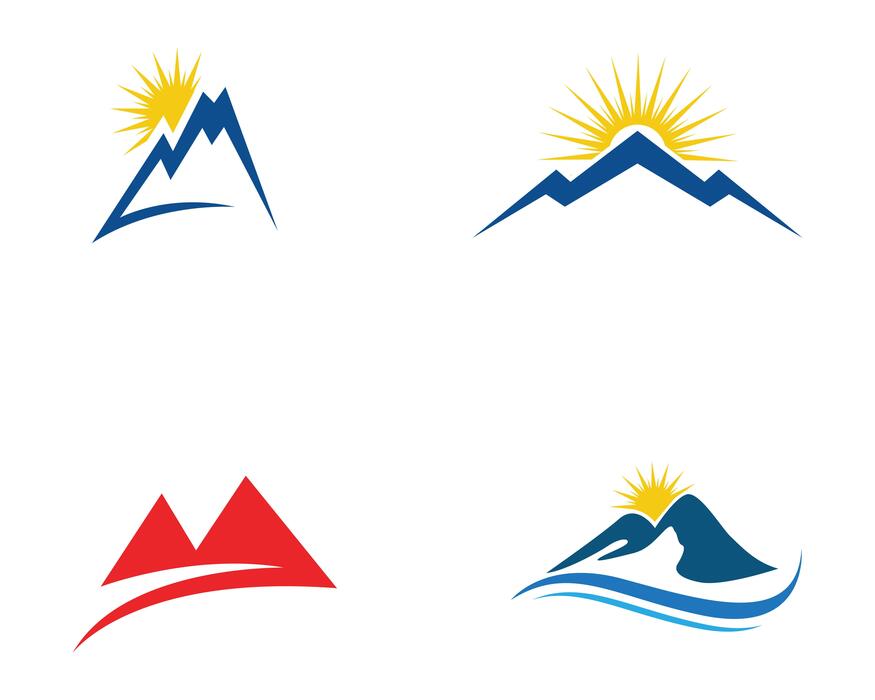 Simple Mountain Vector Art, Icons, and Graphics for Free Download