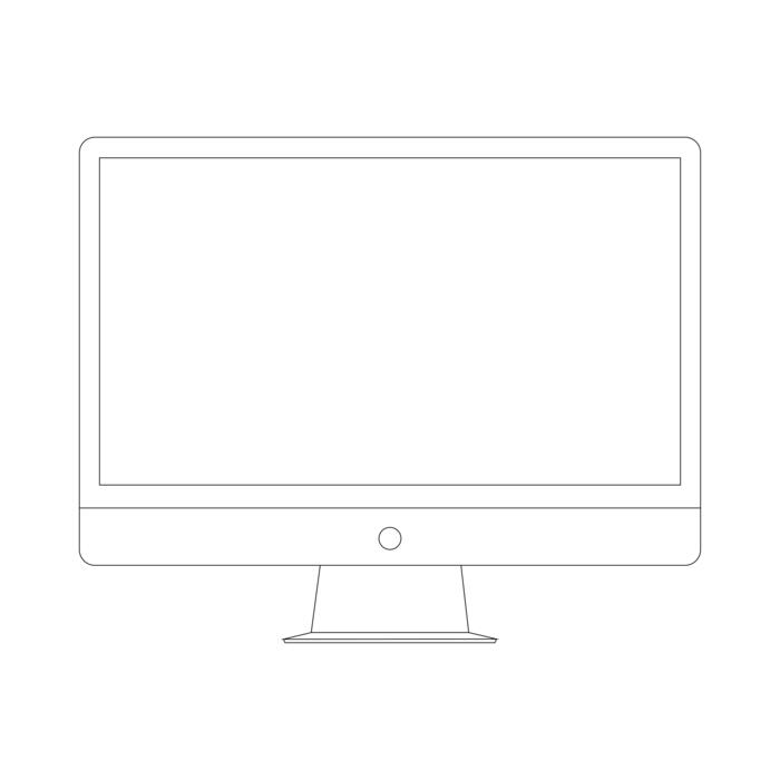 Mac Computer Drawing