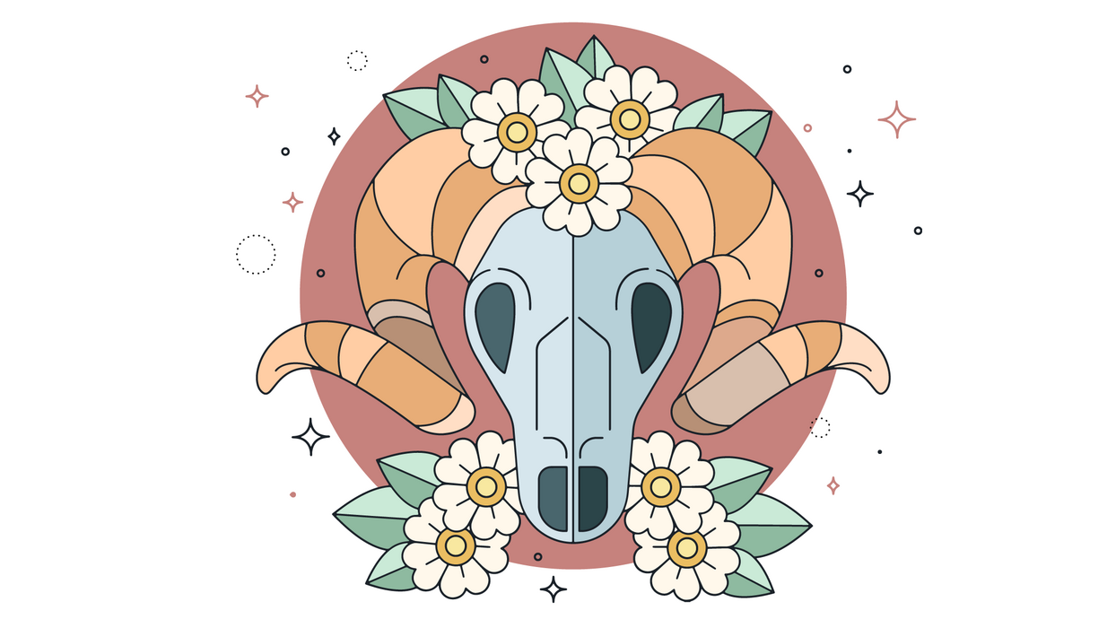 Ram Horns Vector Art, Icons, and Graphics for Free Download