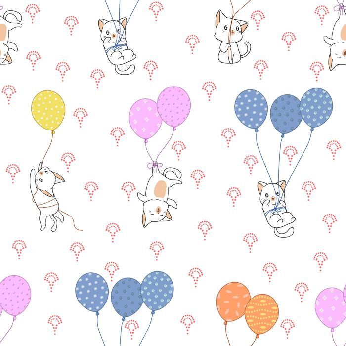 Balloon Pattern Vector Art, Icons, and Graphics for Free Download