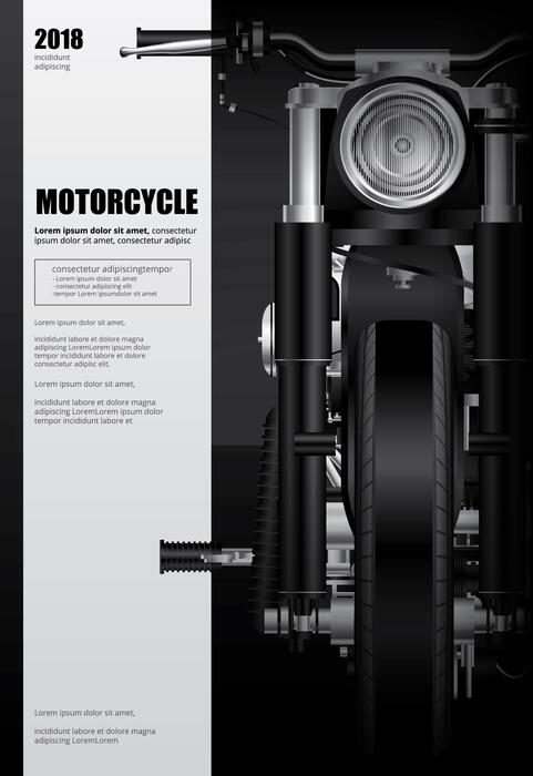 Motorcycle Poster Vector Art, Icons, and Graphics for Free Download