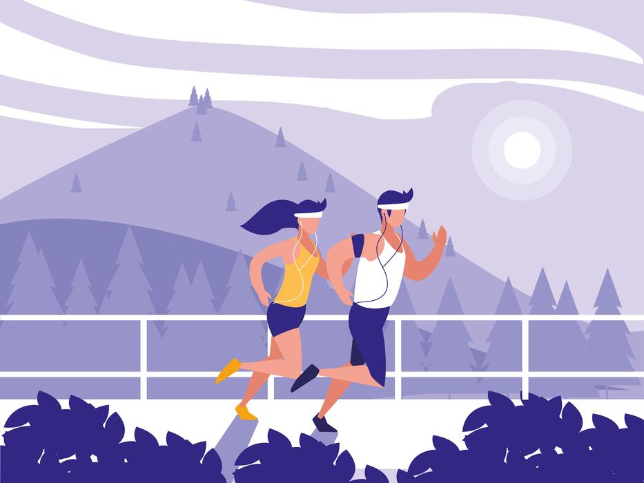 Cross Country Running Vector Art, Icons, and Graphics for Free Download