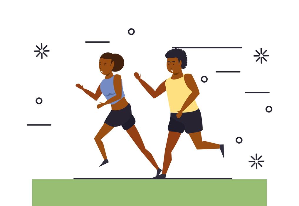 Cross Country Running Vector Art, Icons, and Graphics for Free Download