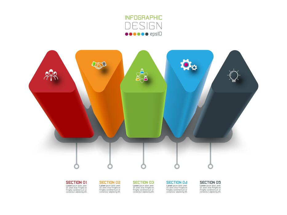 3d Bar Graph Vector Art, Icons, and Graphics for Free Download