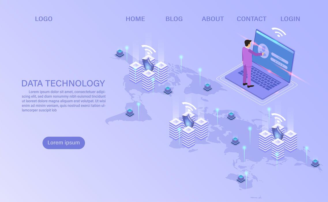 Iot Background Vector Art Icons And Graphics For Free Download