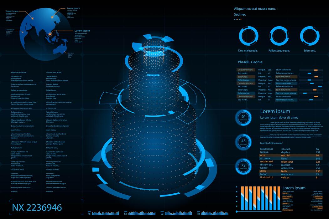Futuristic Ui Vector Art, Icons, and Graphics for Free Download