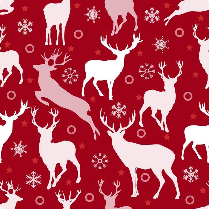 Reindeer Pattern Vector Art, Icons, and Graphics for Free Download
