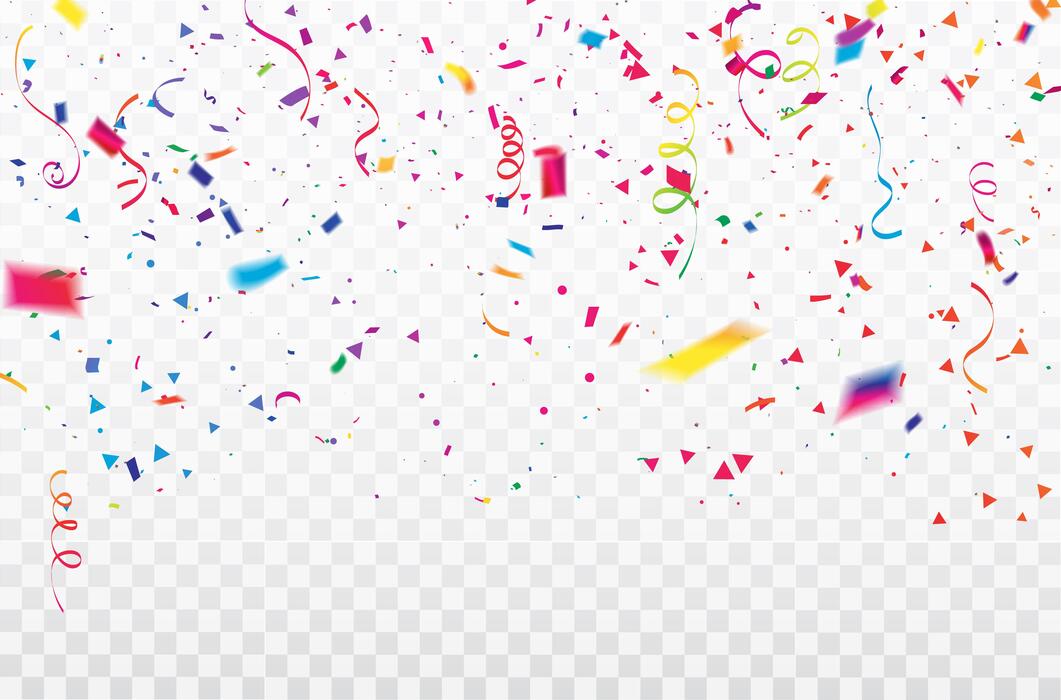 Birthday Confetti Vector Art, Icons, and Graphics for Free Download