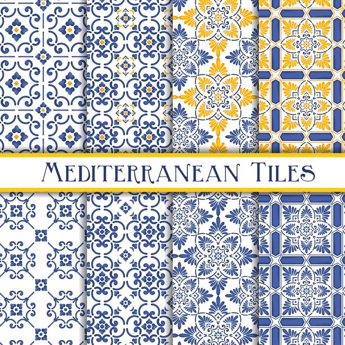 Mediterranean Tile Vector Art, Icons, and Graphics for Free Download